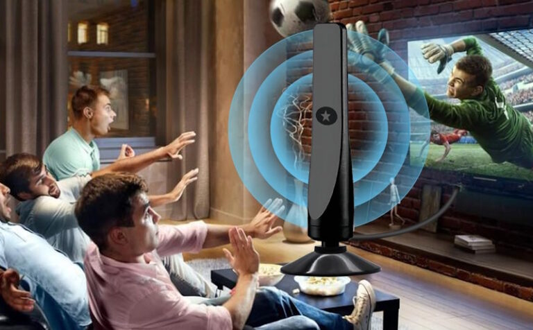 Verwandeln Sie Ihr Fernseherlebnis mit einer Antenne, die Hunderte von ...