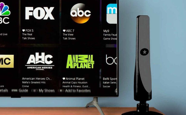 Verwandeln Sie Ihr Fernseherlebnis mit einer Antenne, die Hunderte von ...